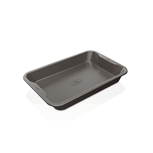 Ninja B30613 Foodi NeverStick Premium 9 inch x 13 inch Cake Pan, Nonstick, Oven Safe up to 500â°F, Dishwasher Safe, Grey
