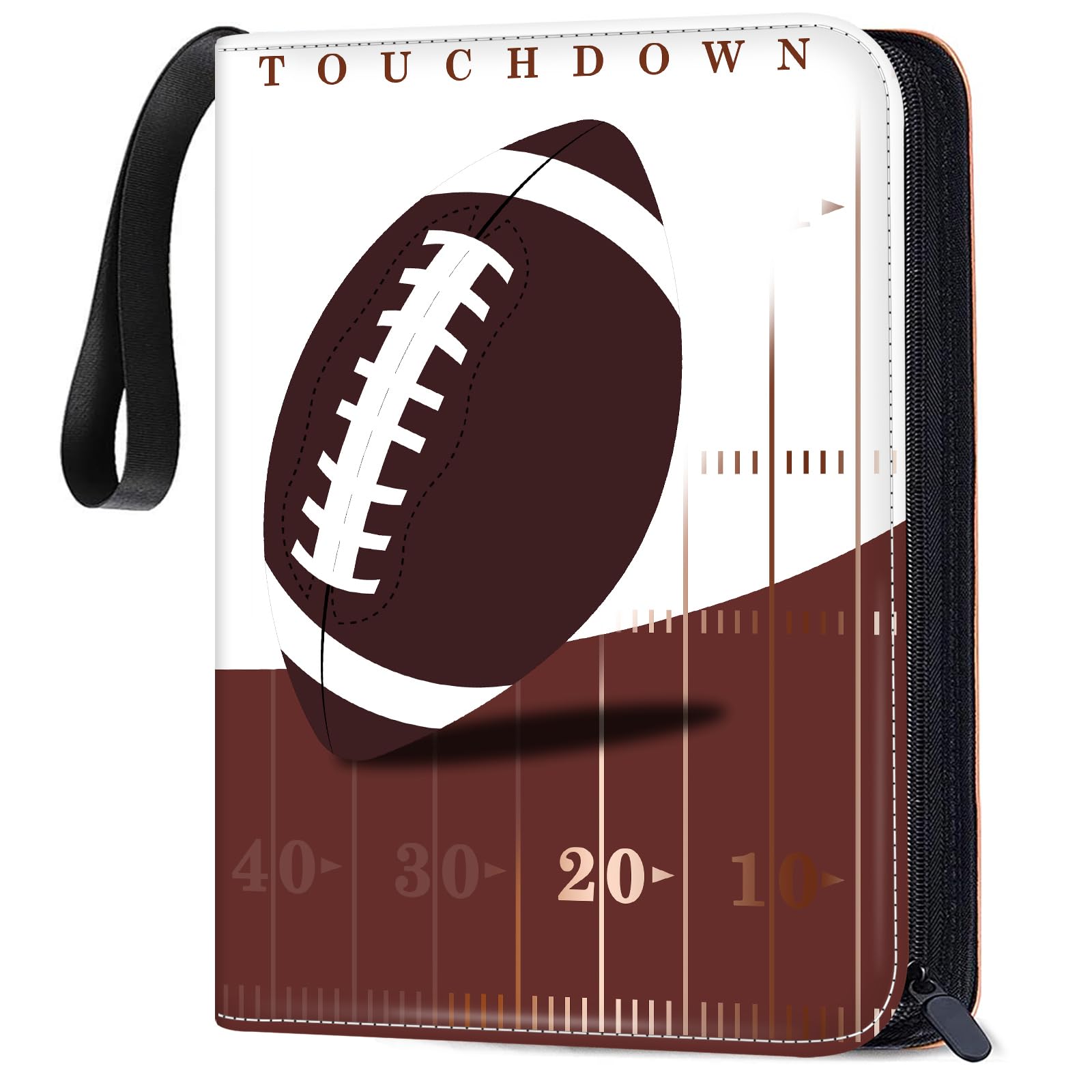 HystyfuĀ® Football Cards Binder 440 Pockets Trading Card Holder Album Storage Display Case with Football Card Sleeves Card Holder Protectors Set for Football Card and Sports Card