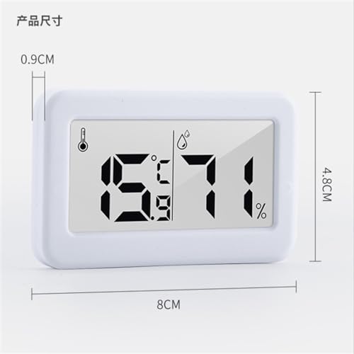 LNYHLXS Electronic Digital Temperature and Humidity Meter Home Thermometer Indoor Alarm Clock Timing