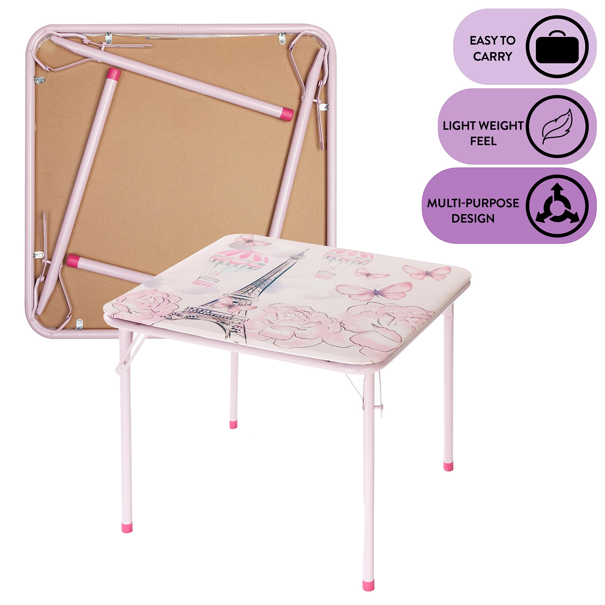Heritage Kids Paris 3 Piece Table and Chair Set