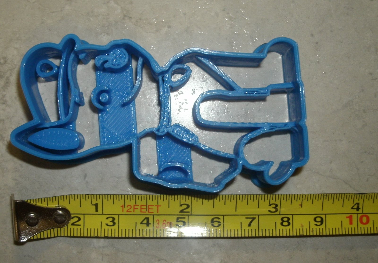 INSPIRED BY CHASE PAW PATROL THEMED KIDS TV SHOW COOKIE CUTTER MADE IN USA PR786