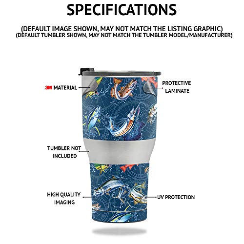 MightySkins Skin Compatible with Stanley The Quencher H2.0 FlowState 40 Oz Tumbler - Panda Hello | Protective, Durable, and Unique Vinyl Decal wrap Cover | Easy to Apply, Remove, and Change Styles