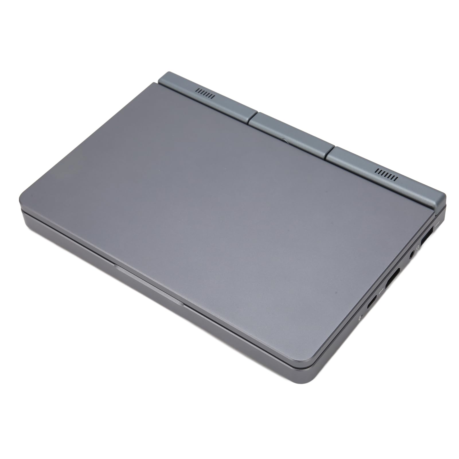 Haofy Foldable Mini Laptop, 180 Degree Flip 8 Inch PC Notebook 100‑240V LPDDR5 12GB RAM for Work for Windows 10 11 Supported (12GB+512GB US Plug)