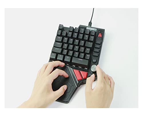 HEBBES K5 Joystick Gamepad with Touch Button Support Mobile Games Keyboard Compatible with iOS Android Smart Phone Handjoy (Color : Android)