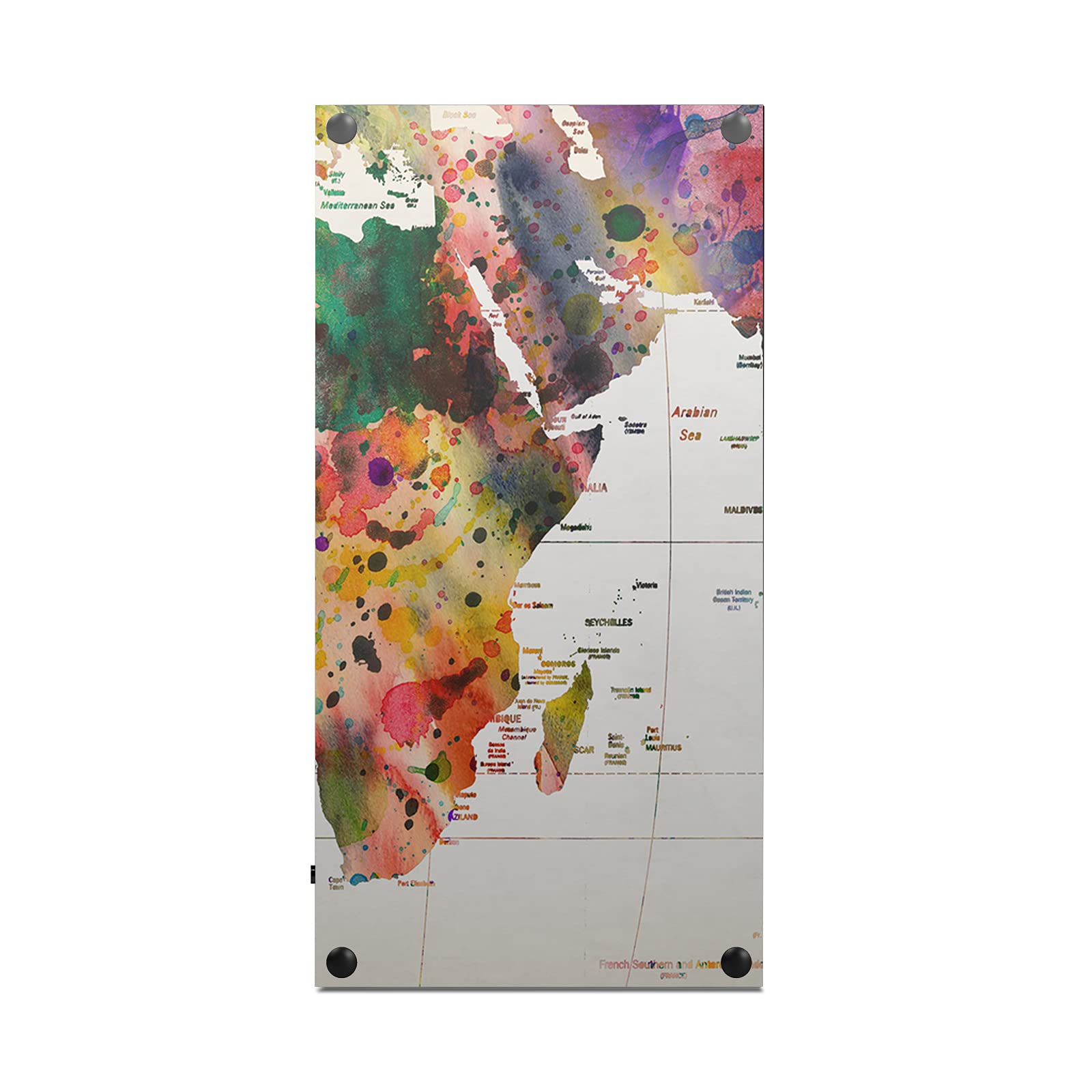 Head Case Designs Officially Licensed Mark Ashkenazi Map of The World Art Mix Vinyl Sticker Gaming Skin Case Cover Compatible with Xbox Series X Console and Controller Bundle