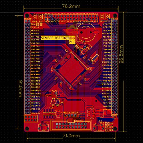 MACIMO STM32F103ZET6 Development Board Replacement Accessories ARM - 64KB STM32 Core Board ARM Embedded Learning Board SCM Experimental Board