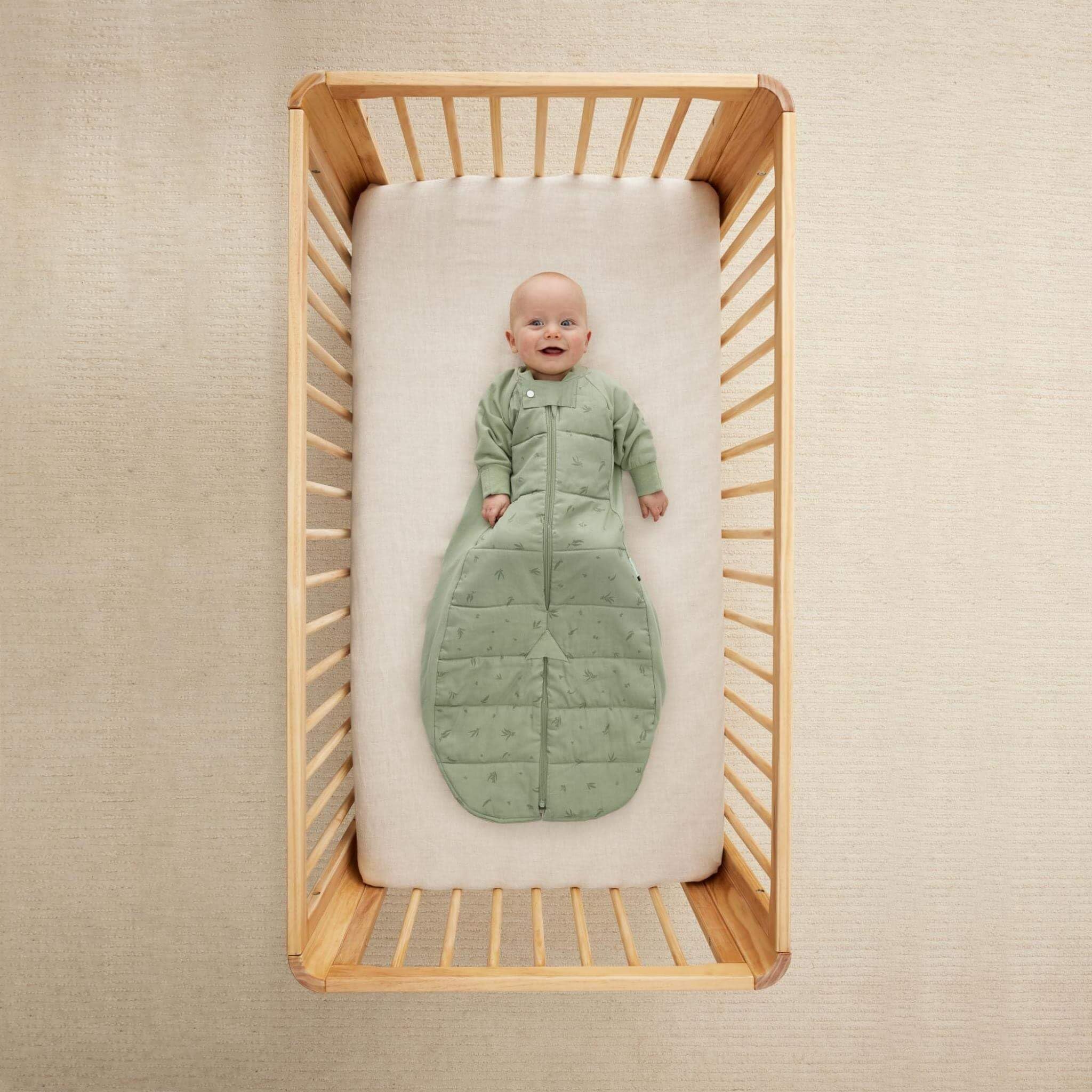 ergoPouch 3.5 TOG Baby Sleep Sack – 100% Organic Cotton Baby Sleep Suit Bag for Cozy Baby’s Night – Temperature Control Baby Blanket (Willow, 2-4 years)