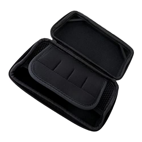 JRSHOME Black Skin Carry Hard Case Bag Pouch 18.5 x 11 x 4.5 cm for Nintendo 3DS XL /3DS LL /3DS XL
