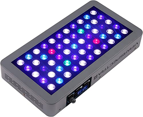 VIPARSPECTRA Timer Control Dimmable 165W LED Aquarium Light Full Spectrum for Grow Coral Reef Marine Fish Tank LPS/SPS
