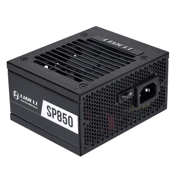 Lian Li SP 850 80+ Gold, Black Color, Performance SFX Form Factor Power Supply - SP850 Black