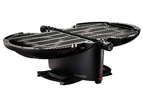 nomadiQ Portable Gas Grill + Forest Green Protective Sleeve + Griddle