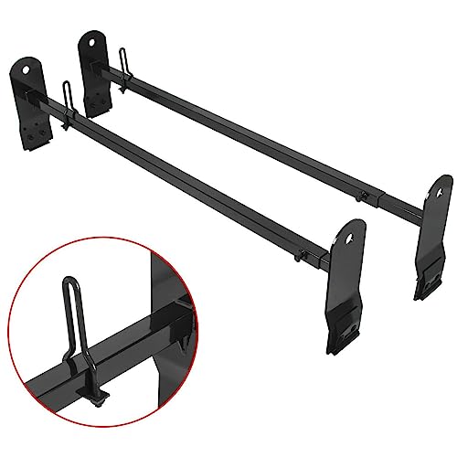 TONGUC Fits Ladder Roof Rack Rain Gutter Bars Steel Upper -432 FFEESVLRRRGCBN,Simple Installation, Fast delivery from US Warehouse, Free Returns and exchanges and exchanges