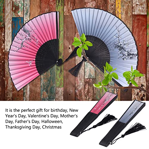 Folding Fan, Elegant Practical Multipurpose Collapsible Fan for Girls for Concerts Cosplay for Women for Dance Costumes Accessories