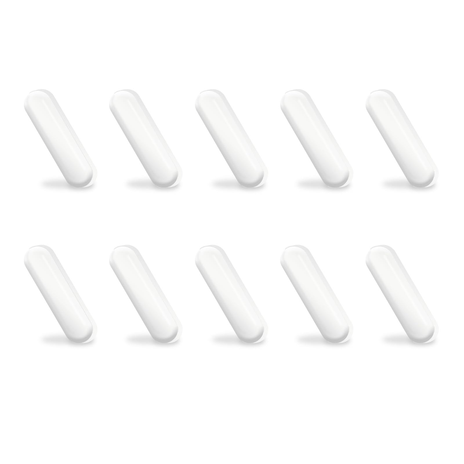 NANBEI Magnetic Stir Bars,10PCS Type-C Laboratory Bar Lab,Stir Plate Bar,(1.18 Inch*0.31Inch),High Lubrication,Strong Magnetic,Chemical Corrosion Resistance,for Lab、University、Industrial