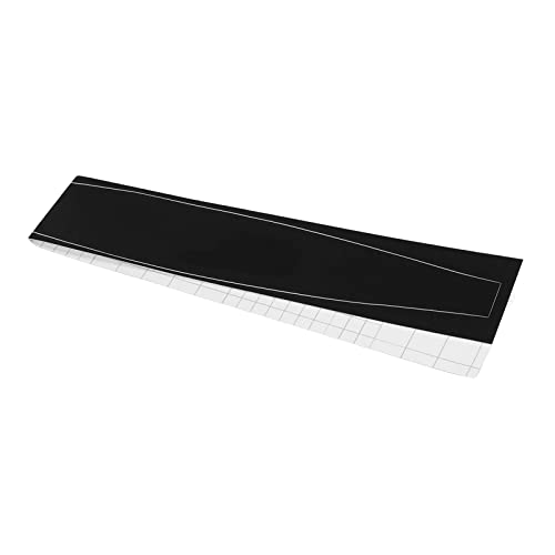 Intermediate Strip Sticker for PS5 Console, Integral Scratch Resistant Intermediate Strip Adhesive for PS5 Optical Drive Edition Host (Brushed Black)
