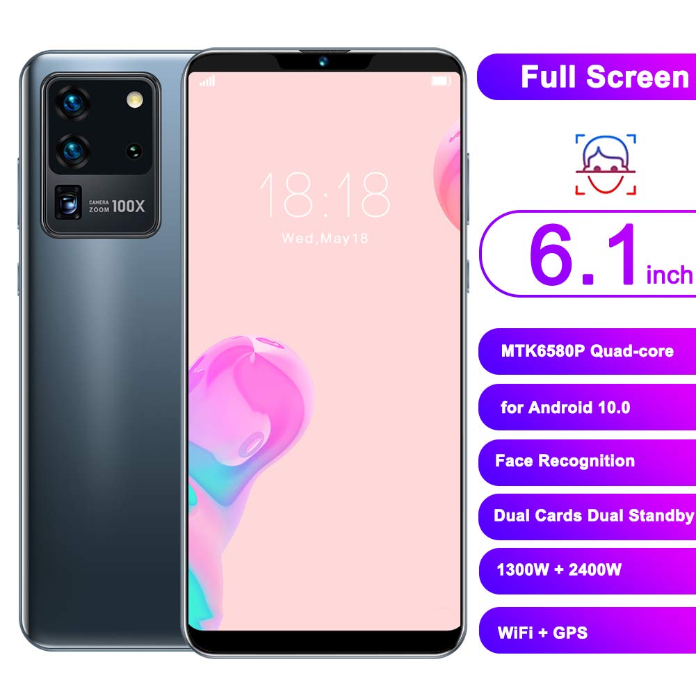 gostcai 6.26 inch S21U HD High-Definition Full-fit Water Drop Screen Smartphone,480 * 1014 Pixels,Face Identification,5-Point Touch Screen,Smart Wake-up,Beauty Camera,200W+200W Dual Camera