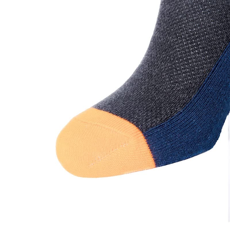 GPPZM 5 Pairs Large Size Men's Sports Socks Spring Summer Mesh Breathable Socks Anti-friction Casual Socks
