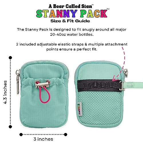 Stanny Pack | Water Bottle Pouch | Accessories Bag for Stanley Cup Tumbler, Hydro Flask, YETI, Owala, Simple Modern, HydroFlask Bottles | Compatible with 18oz, 20oz, 24oz, 32oz, 40oz (Blue Skies)