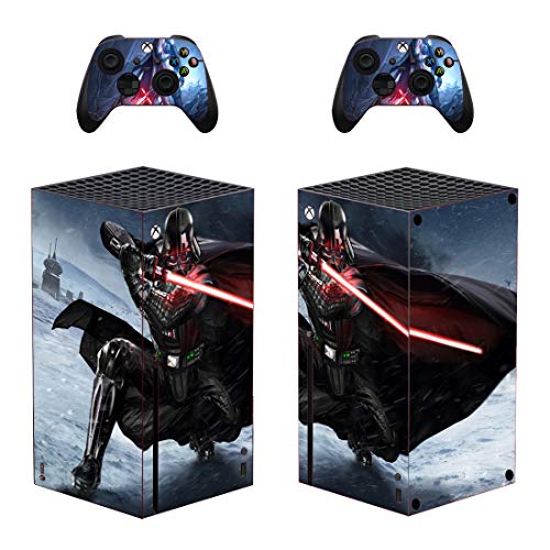 Galaxy War Stickers Decals Skin for X-box-One-Series X, Cover Protector Wrap Durable Full Set Protection Faceplate Console by KAJAL MANI