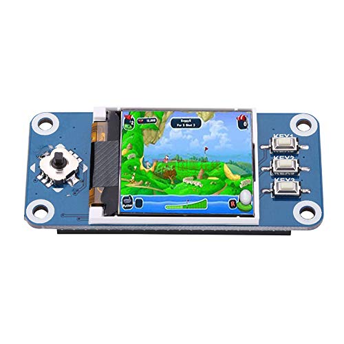 Jopwkuin 1.44 inch LCD Screen Module, Practical Convenient LCD Screen for Raspberry Pi Ideal Replacement for Raspberry Pi 2B / 3B / Zero/Zero W