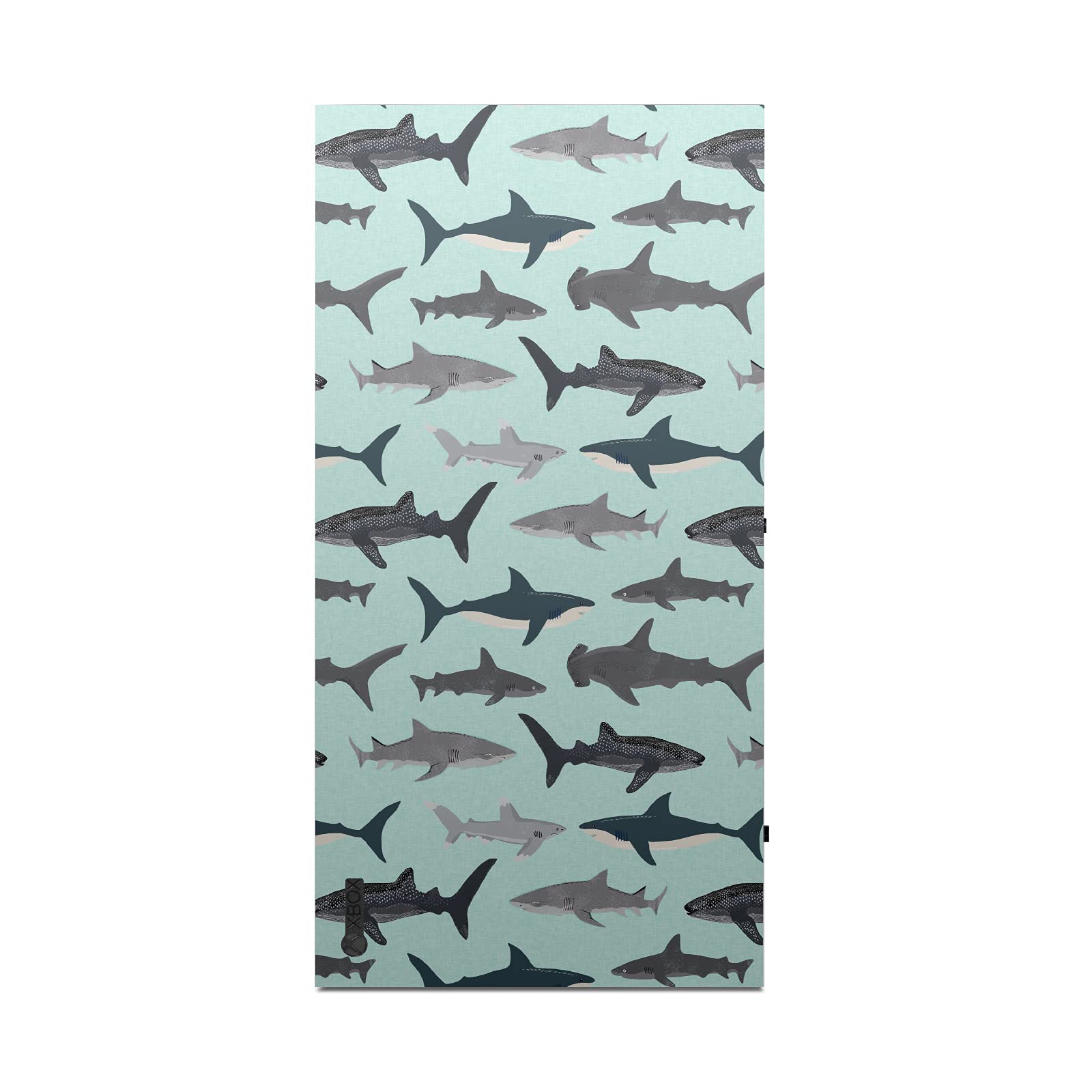 Head Case Designs Officially Licensed Andrea Lauren Design Sharks Art Mix Matte Vinyl Sticker Gaming Skin Case Cover Compatible with Xbox Series X Console
