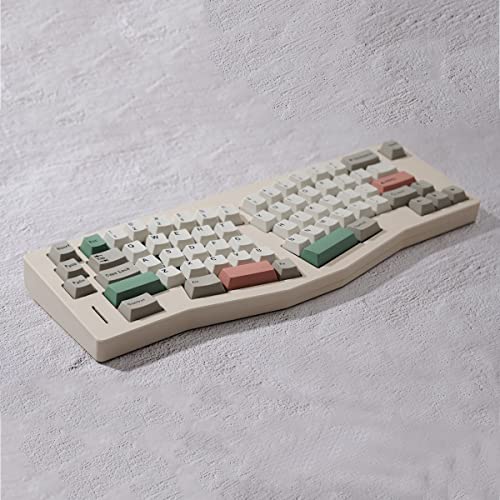 Sumgsn 192 Keys Double Shot 9009 Keycaps Cherry Profile with 7u Spacebar Fit for 61/64/87/104/108 Cherry Mx Switches ANSI ISO Mechanical Keyboard