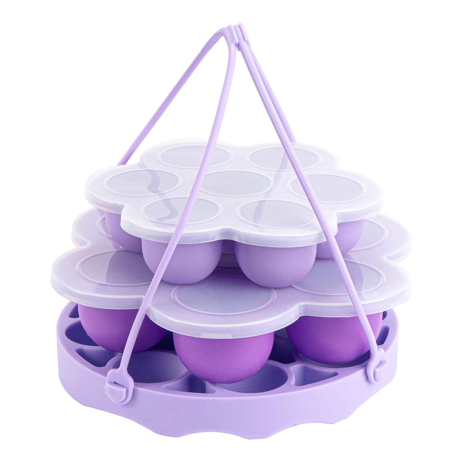 SHIDOW Silicone Egg Bites Molds for Instant Pot Accessories, Fit Instant Pot 5,6,8 qt Pressure Cooker, Silicone Egg Mold for Home Pressure Cookers Kitchen Restaurant.