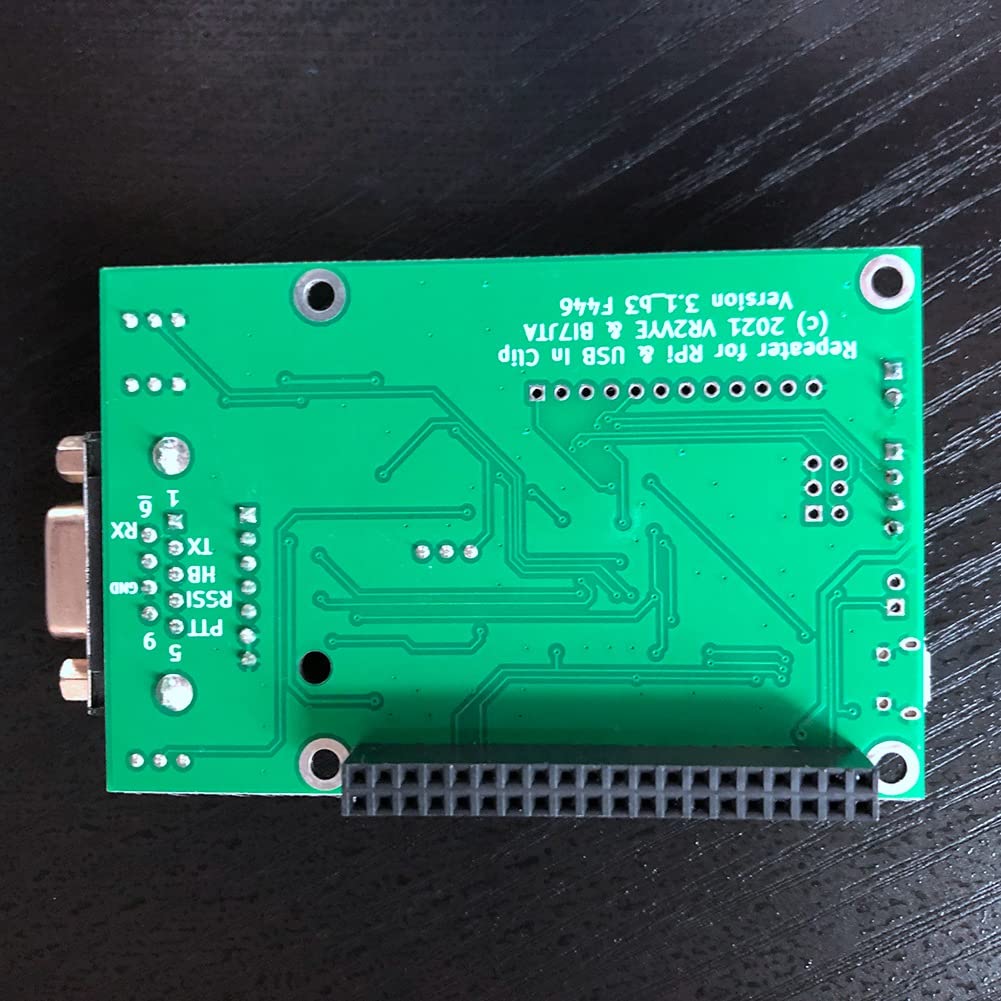 Jteyult MMDVM Repeater Board V3F4 for C4FM/,NXDN DSTAR POCSAG P25,USB for Raspberry Pi4 GM340 GM350 GM360 CM140
