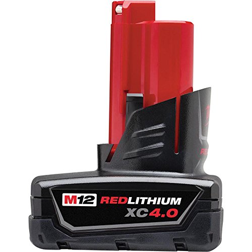 MILWAUKEE M12 FUEL 2416-21XC 12-Volt Cordless Lithium-Ion 4.0Ah 5/8 in. Brushless SDS-Plus Rotary Hammer Kit