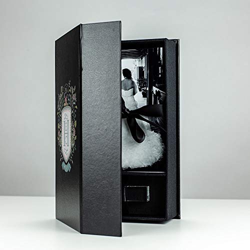 Flashscot Custom USB Gift Box for Photographers and Presentation of Photos - Leather Infinity Photo/USB Box - 4"x6", 16GB USB