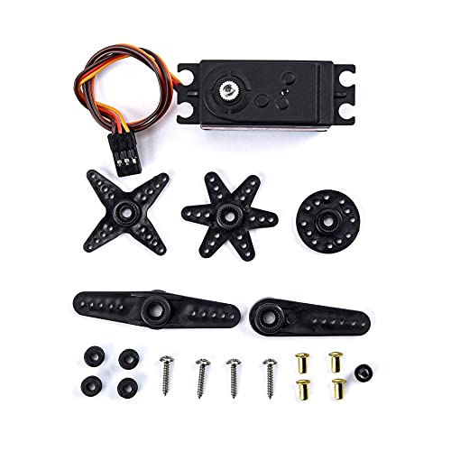 Waterproof 12kg Servo 180 Dgree Metal Gear High Speed Digital Servo Motor for Helicopter Tail Robot Car Drone Boat