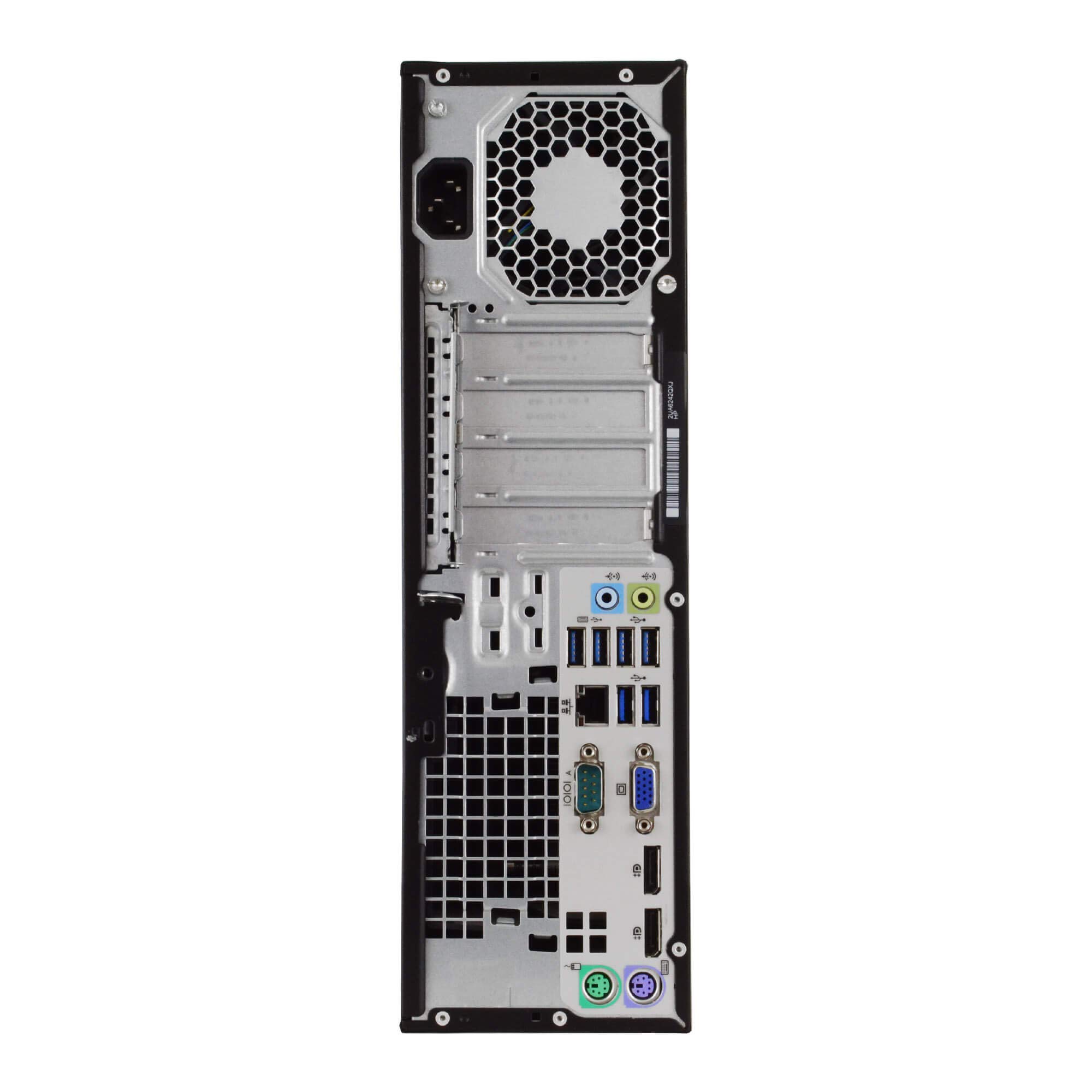 HP Business Desktop EliteDesk 800 G2 Desktop Computer - Intel Core i7 (6th Gen) i7-6700 3.40 GHz - 8 GB DDR4 RAM - 500GB HDD - DVDRW - Windows 10 Pro (Renewed)