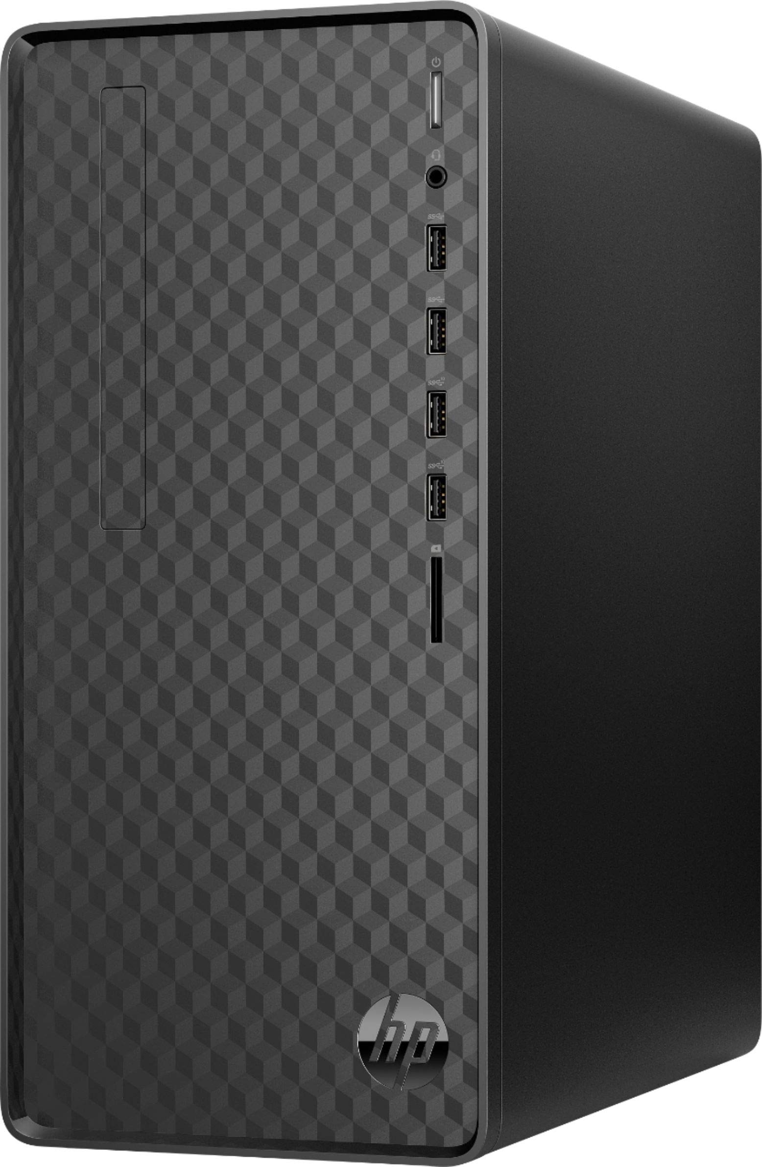 HP Everyday Desktop Computer PC - AMD Ryzen 3 5300G Processor(up to 4GHz), 32GB RAM, 2TB PCIe SSD, 2TB HDD, for Business, Study, Videos, and Gaming, Wi-Fi, Bluetooth, Windows 11 Pro with Gaming Mouse