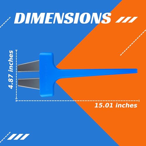 Leanclean Universal Auto Crevice Lightweight Tool Attachment - DIY Cleaning Accessory for Deep-Cleaning Any Vehicle Interior - Compatible with Car Wash Vacuum and Gas Station Vacuums