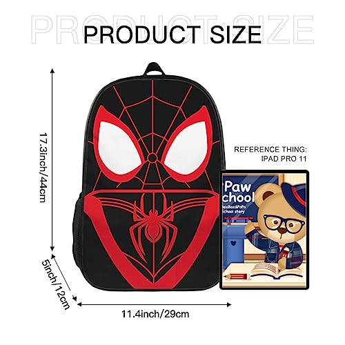 STIDE Cartoon Backpack Anime Backpack HD Printed Book Bag Perfect Comic Book Gift 17 INCH