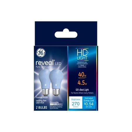 GE2PK4.5W WHT Ceil Bulb