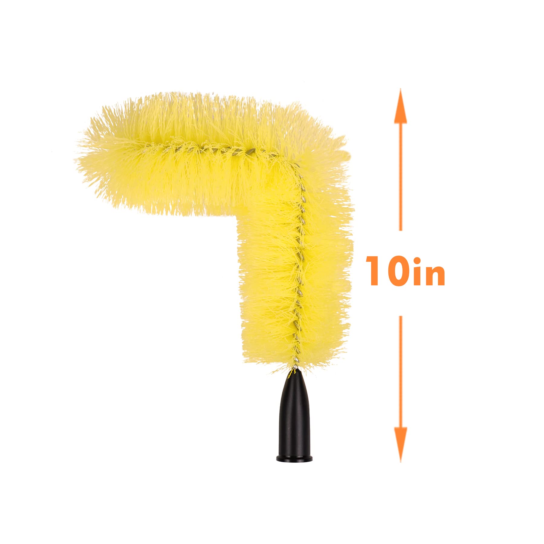GCGOODS Gutter Cleaning Brush, Upgraded Gutter Guard Cleaner Tool with 5.5 Ft Telescopic Pole & Easy Adjustable Angle of Brush, Clean Leaves and Debris from The Ground