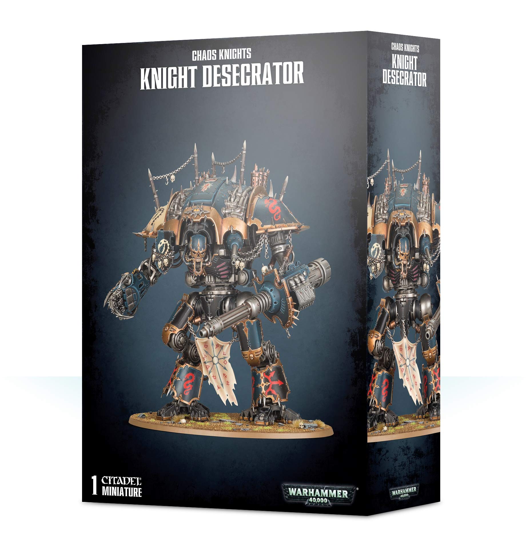 Games Workshop Warhammer 40k - Chaos Knights: Knight Desecrator/Rampager