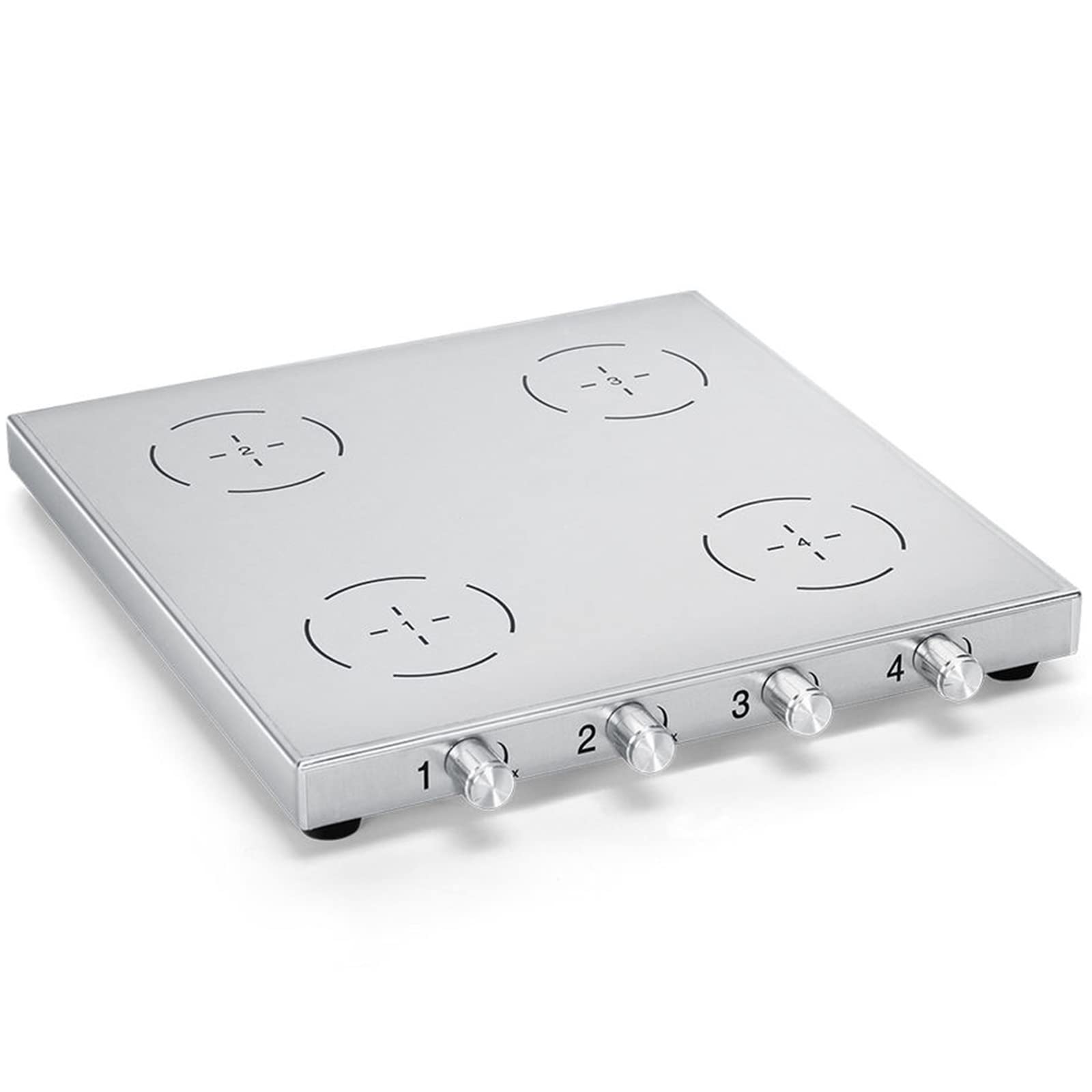 LXT PANDA 1/2/4/6 Multi-Position Magnetic Stirrer, Stainless Steel Ultra-Thin, 2000RPM Multiple Stirrer, Mini Small Magnetic Stirrer, Blending Equipment, for Lab Working