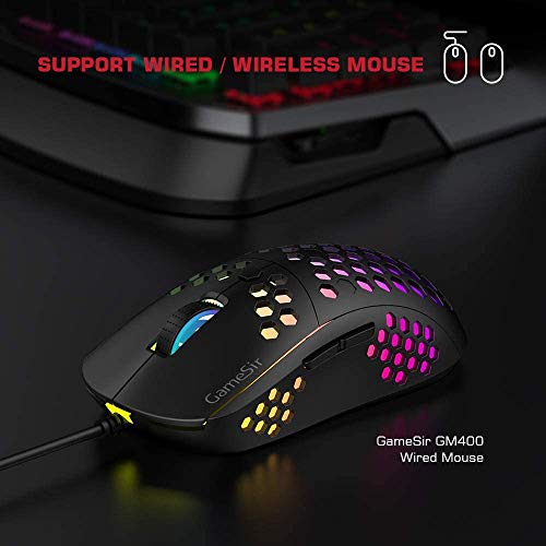 GameSir VX2 AimSwitch Gaming Keypad and Mouse Combo for Xbox Series X PS4 Xbox One Nintendo Switch Game Console, Wireless Controller Adapter with TTC Red Switch Keyboard for PUBG/Fortnite/COD