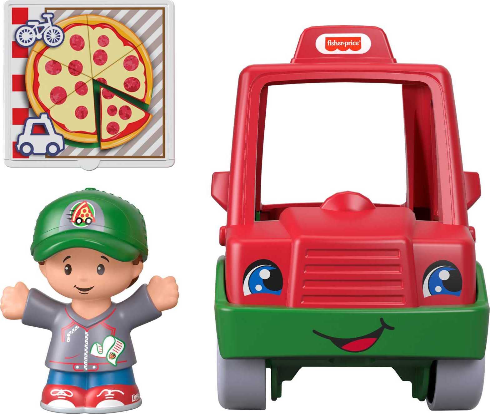 Fisher-Price Little People Have a Slice Pizza Delivery Car