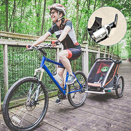 Supkiir Bicycle Trailer Coupler, 2 Pack Portable Bike Trailer Hitch Connector Attachment for Children's Trailers and Most Bicycles