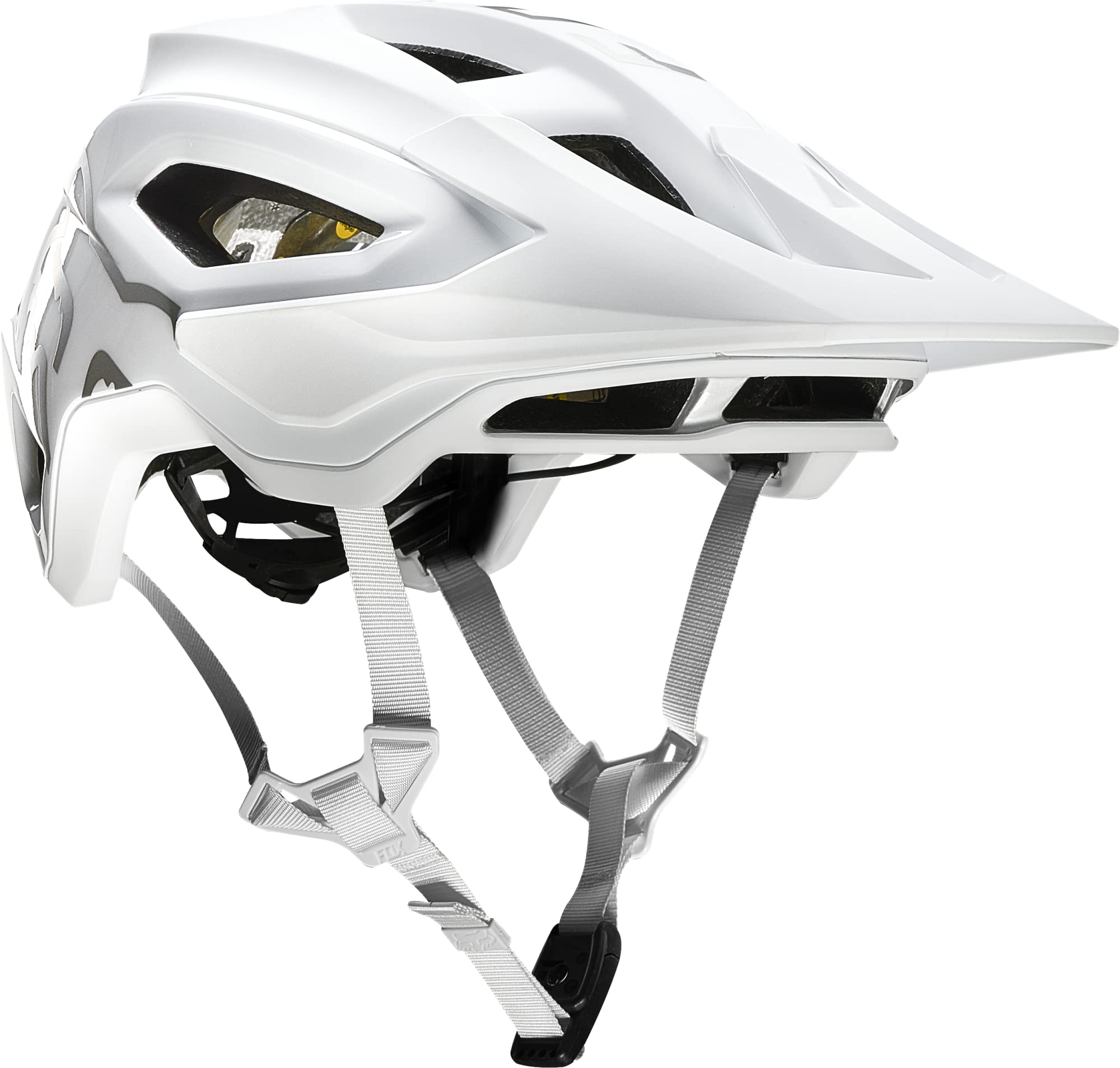Fox Racing mens SPEEDFRAME PRO MOUNTAIN BIKING HELMET ,White,Medium