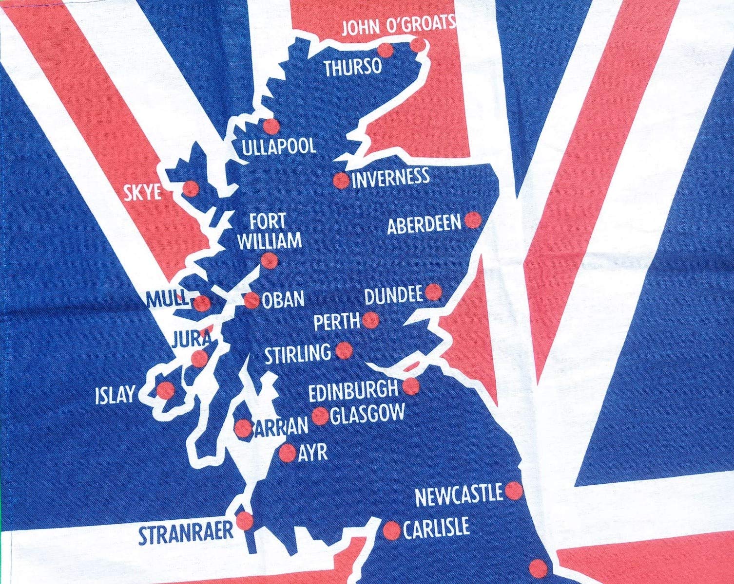 Great Britain Union Jack Tea Towel by Great Britain Tea Towel