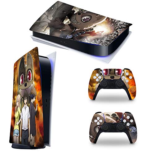 Gleipnir Anime PS5 Digital Edition Console and Controller Skin Set - Playstation 5 Digital Edition Vinyl