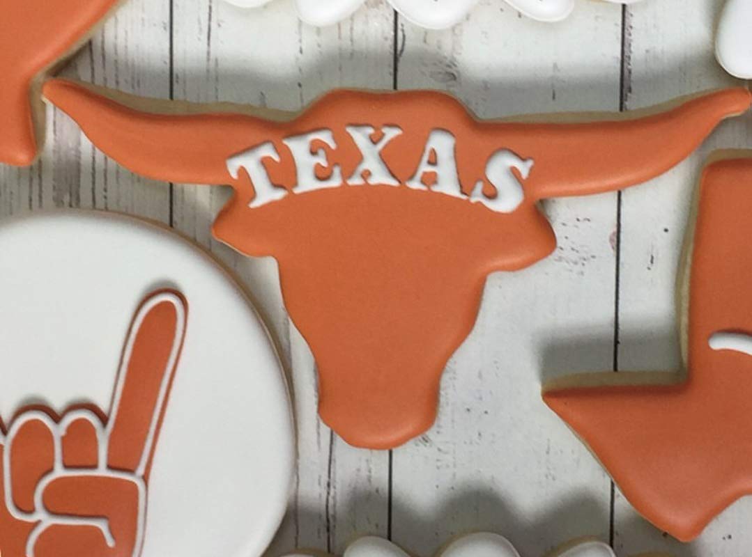 Longhorn Steer Cookie Cutter 6.5" Made in USA by Ann Clark