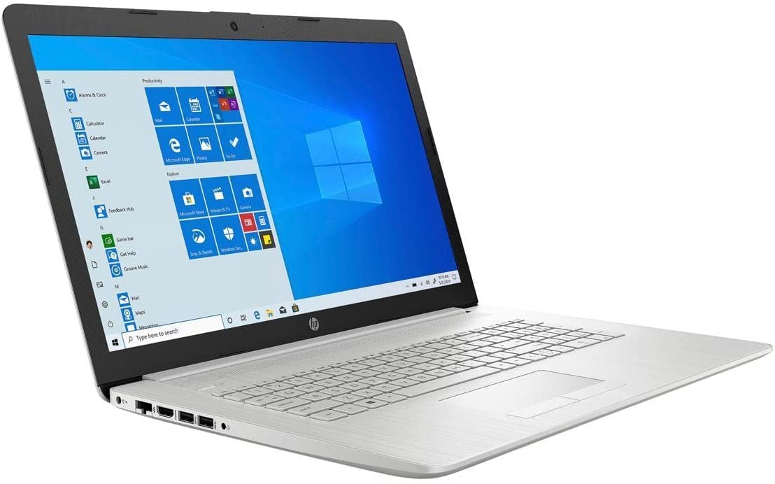 HP 17.3” HD+ Touchscreen Laptop, 11th Gen Intel i5-1135G7 Processor, NVIDIA GeForce MX350 2GB Graphics, 16GB RAM, 256GB SSD + 1TB HDD, Backlit Keyboard, Webcam, Bluetooth, DVD-RW, Windows 11 Home