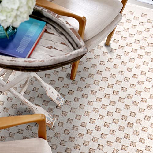Simply Southern Cottage Lecompte Area Rug, 5' x 7', Beige