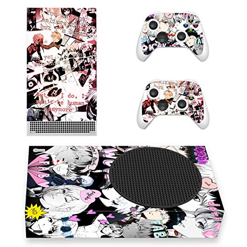 Itadori Yuji Anime Movie Game Console Series S Console and Controller Skin Set, Skin Wrap Decal Kit