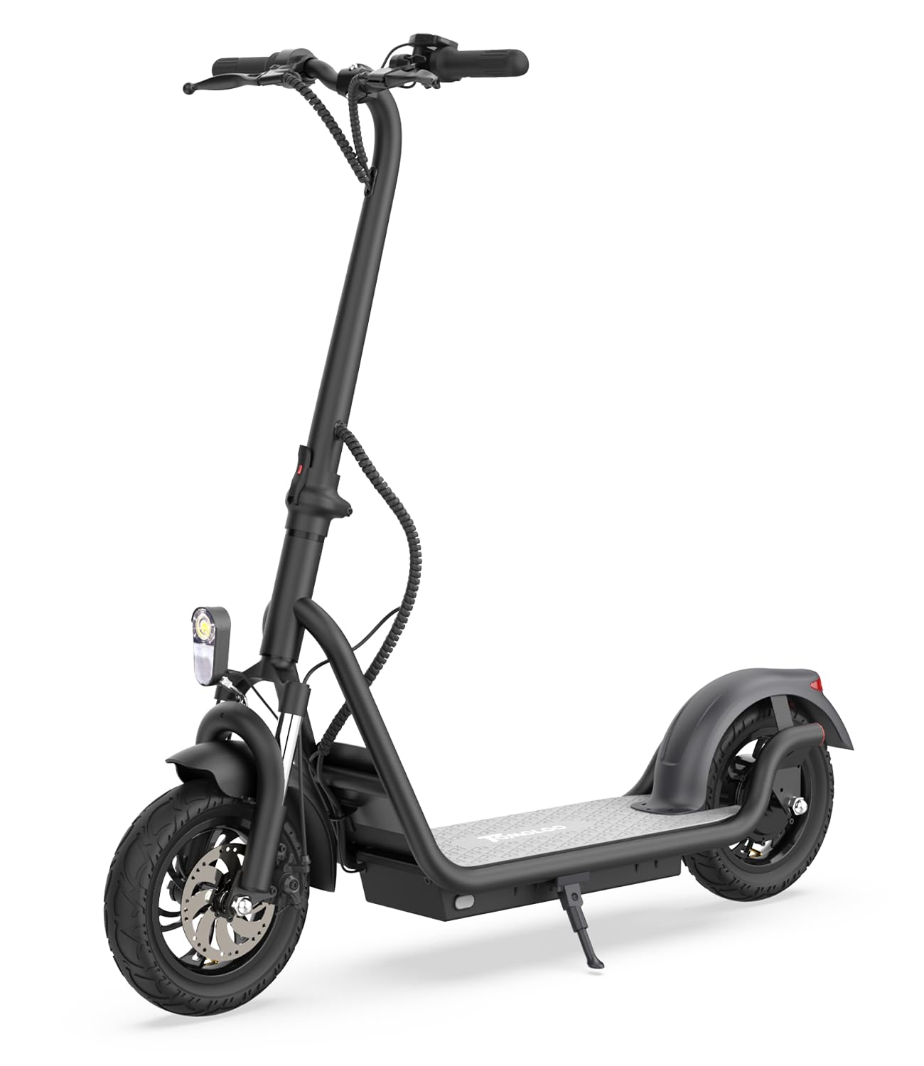 Electric Scooter Adults F2 Off Road 12" Big Tires 40 Miles Range Rated 350W Motor 15.5MPH Foldable Heavy Duty Commuting E-Scooter Triple Brake System Folding Kick Scooter UL2272 Certified